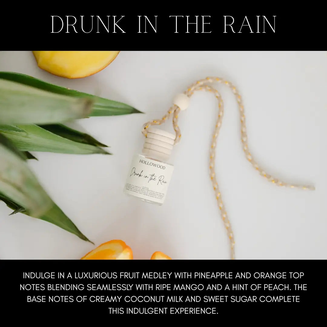 Drunk in the Rain Car Diffuser – Durbin Farms Market
