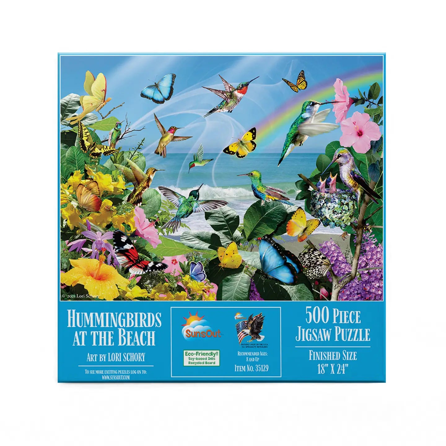 Hummingbirds at the Beach Puzzle – Durbin Farms Market