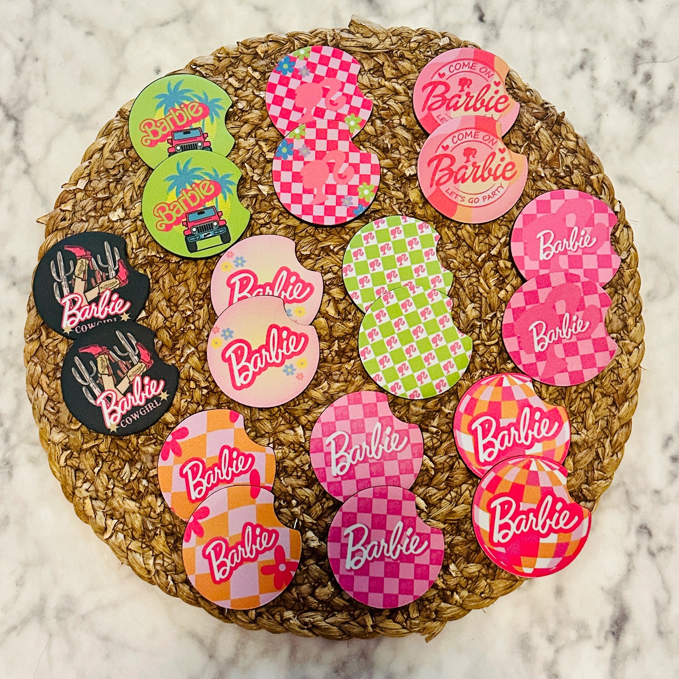 Barbie Car Coaster Sets | Barbie Party – Durbin Farms Market