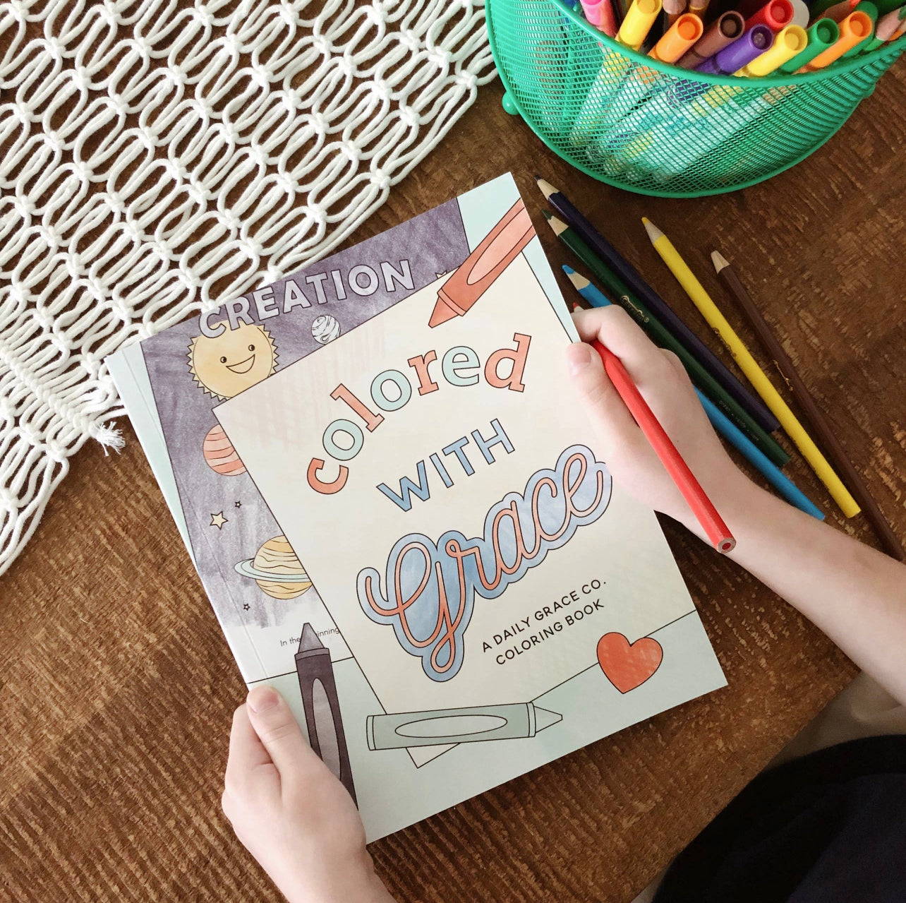Colored with Grace - Kid's Coloring Book – Durbin Farms Market